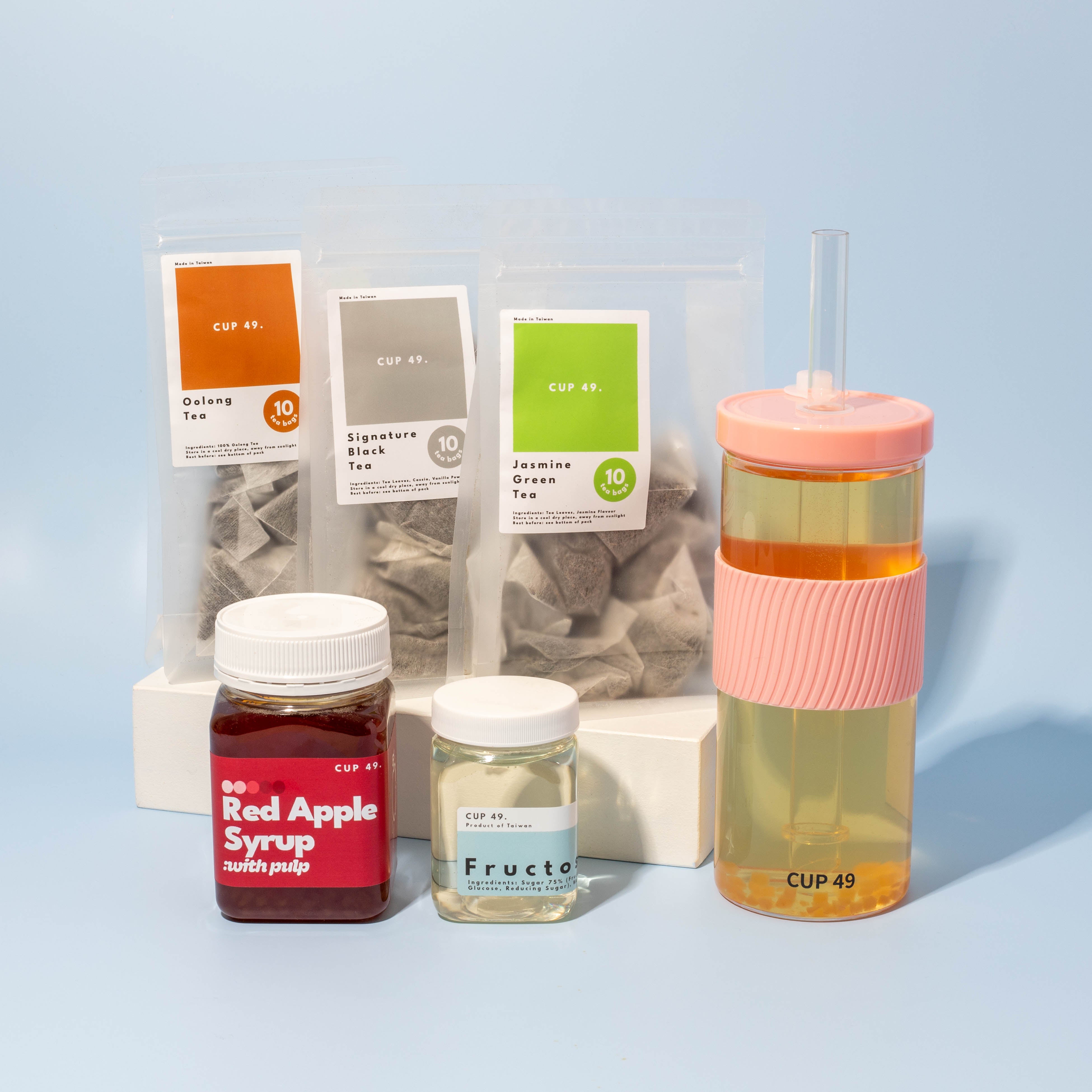 DIY Bubble Tea Kits & Reusable Boba Cups | Cup 49