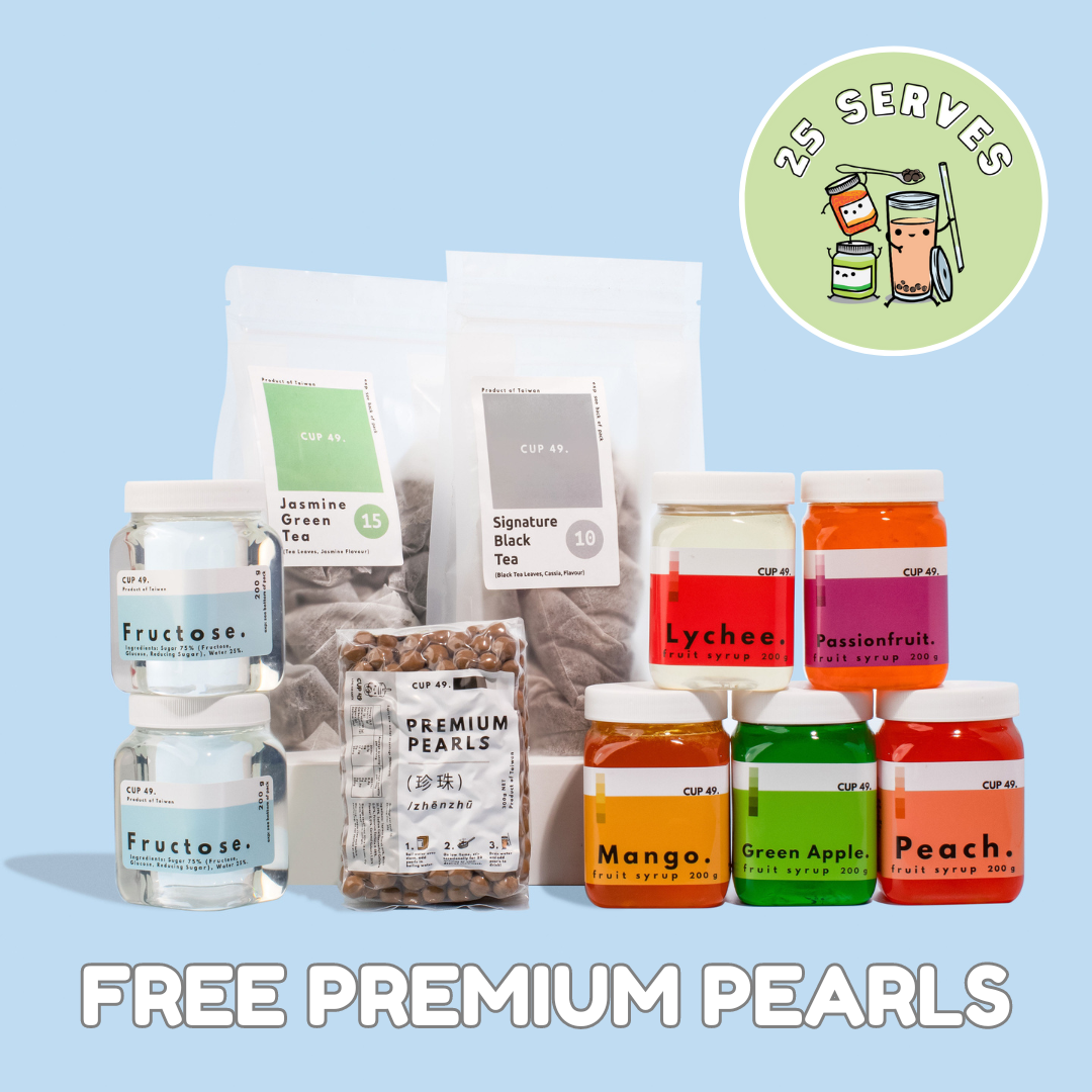 Ultimate Fruit Bubble Tea Combo Kit - Cup 49