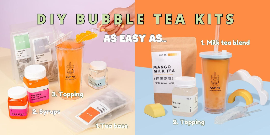 DIY Bubble Tea Kits & Reusable Boba Cups | Cup 49