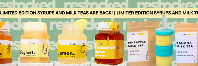 DIY Bubble Tea Kits & Reusable Boba Cups | Cup 49