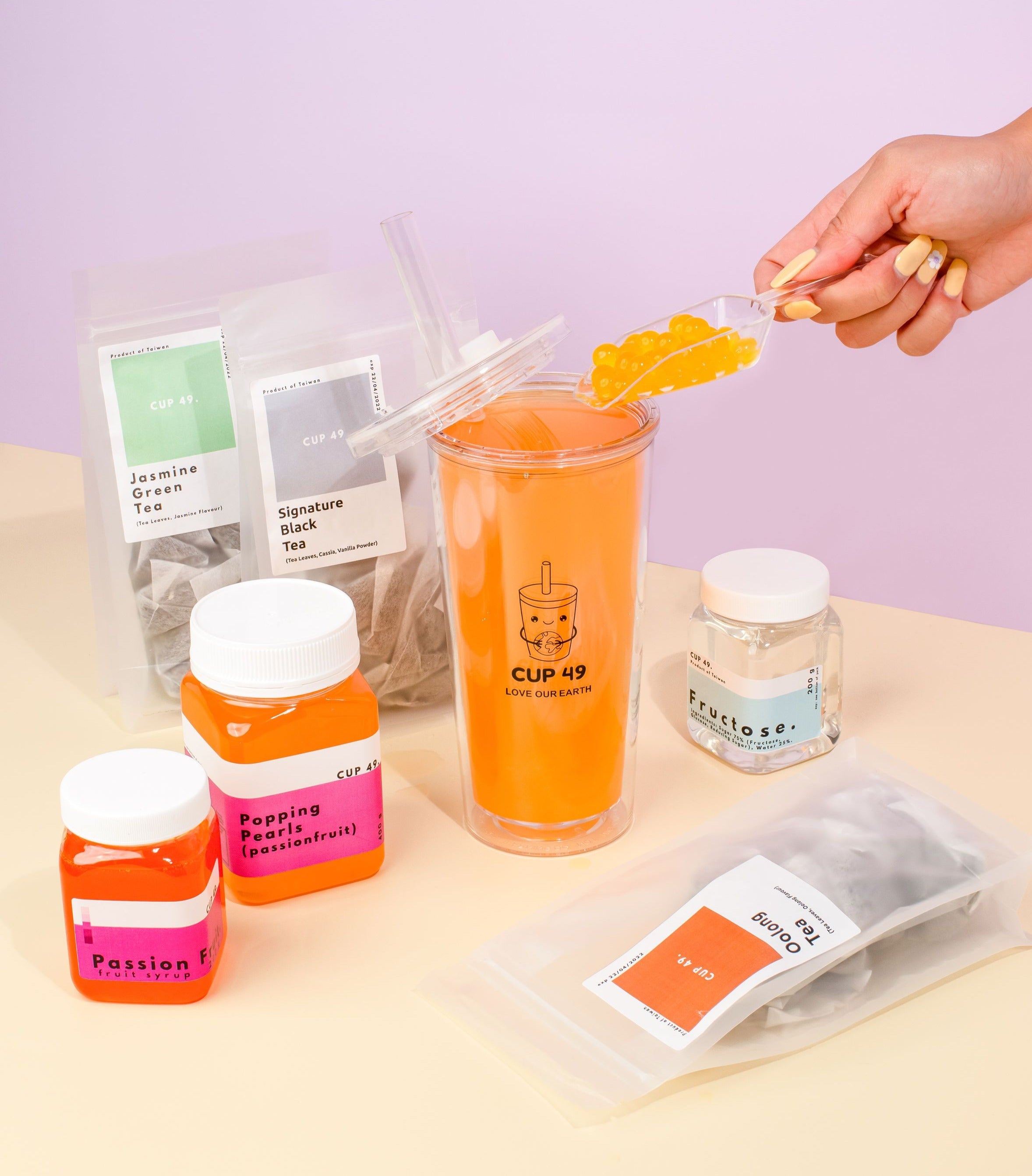 Fruit Bubble Tea Kit – Cup 49