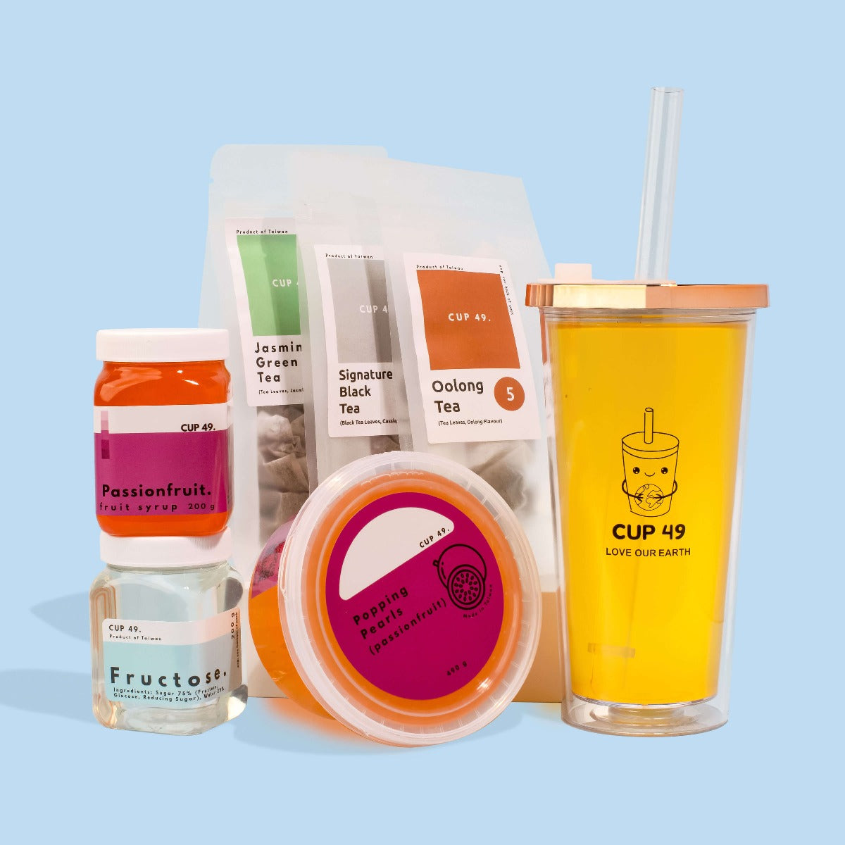 Passionfruit Lover Fruit Tea Kit - Cup 49
